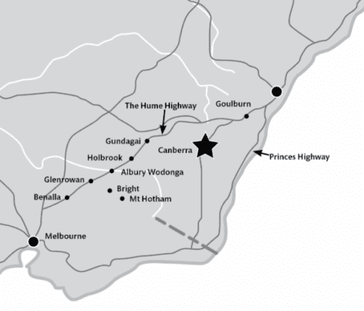Hume Highway Road Trip - Sydney to Melbourne