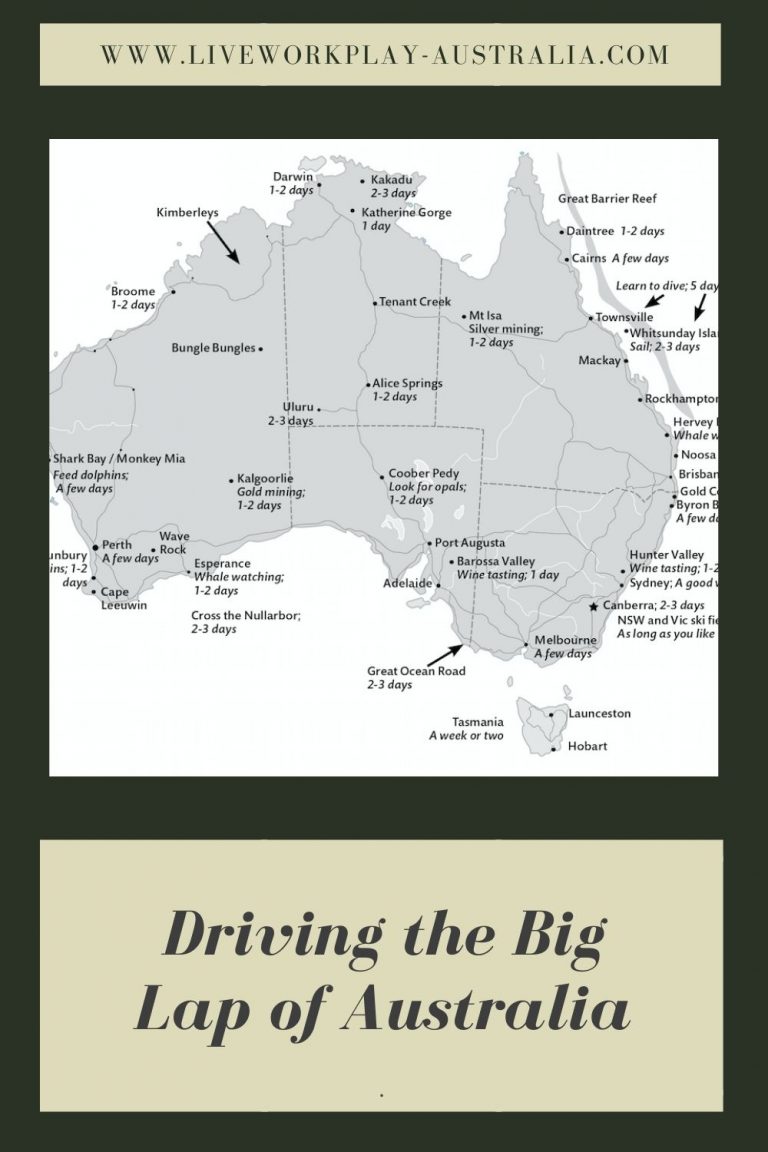 Driving the Big Lap of Australia | Live Work and Play in Australia